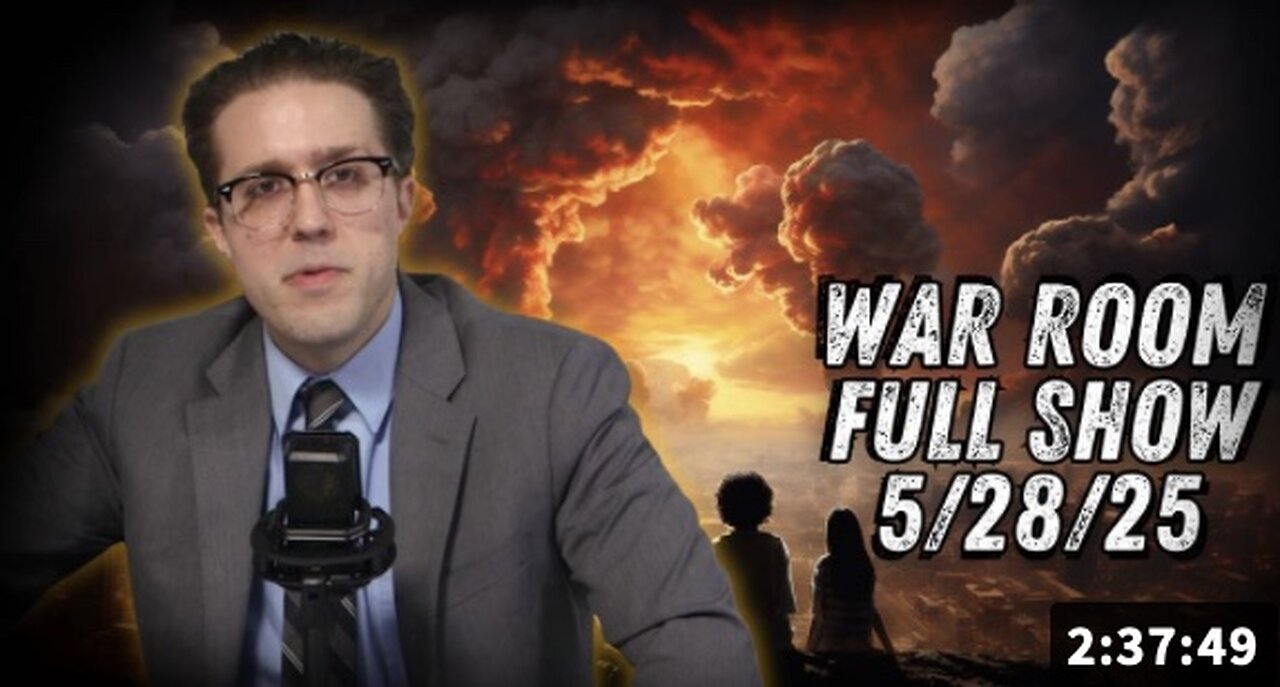 5 28 2025 Owen Shroyers War Room Chase Geiser hosts