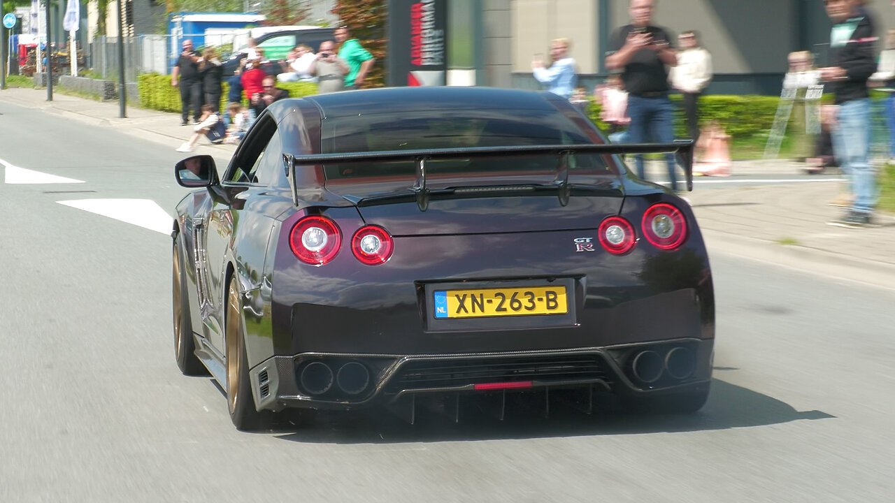 +70 Nissan GTR R35 Accelerating ! CRAZY SOUNDS, 2000HP GT-R Nismo, LB ...
