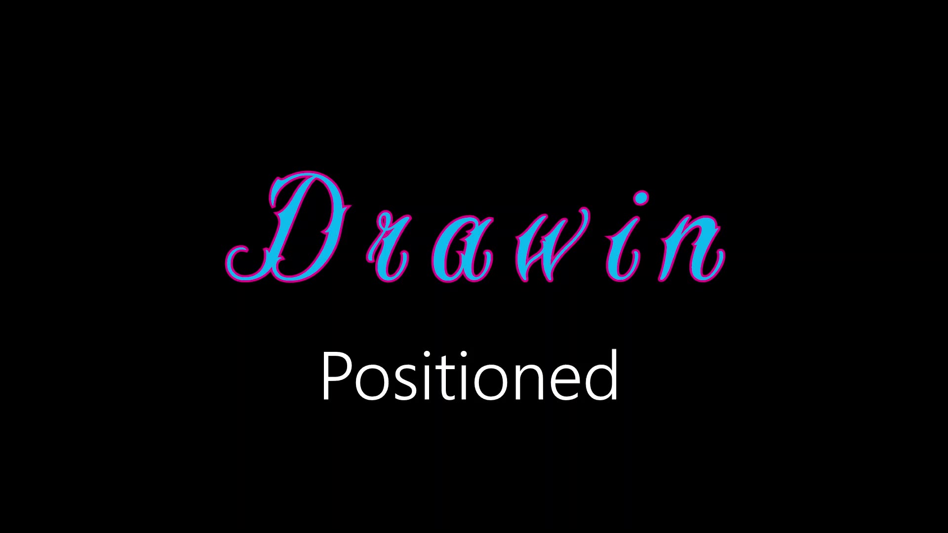 Drawin ¦ Positioned (official audio)