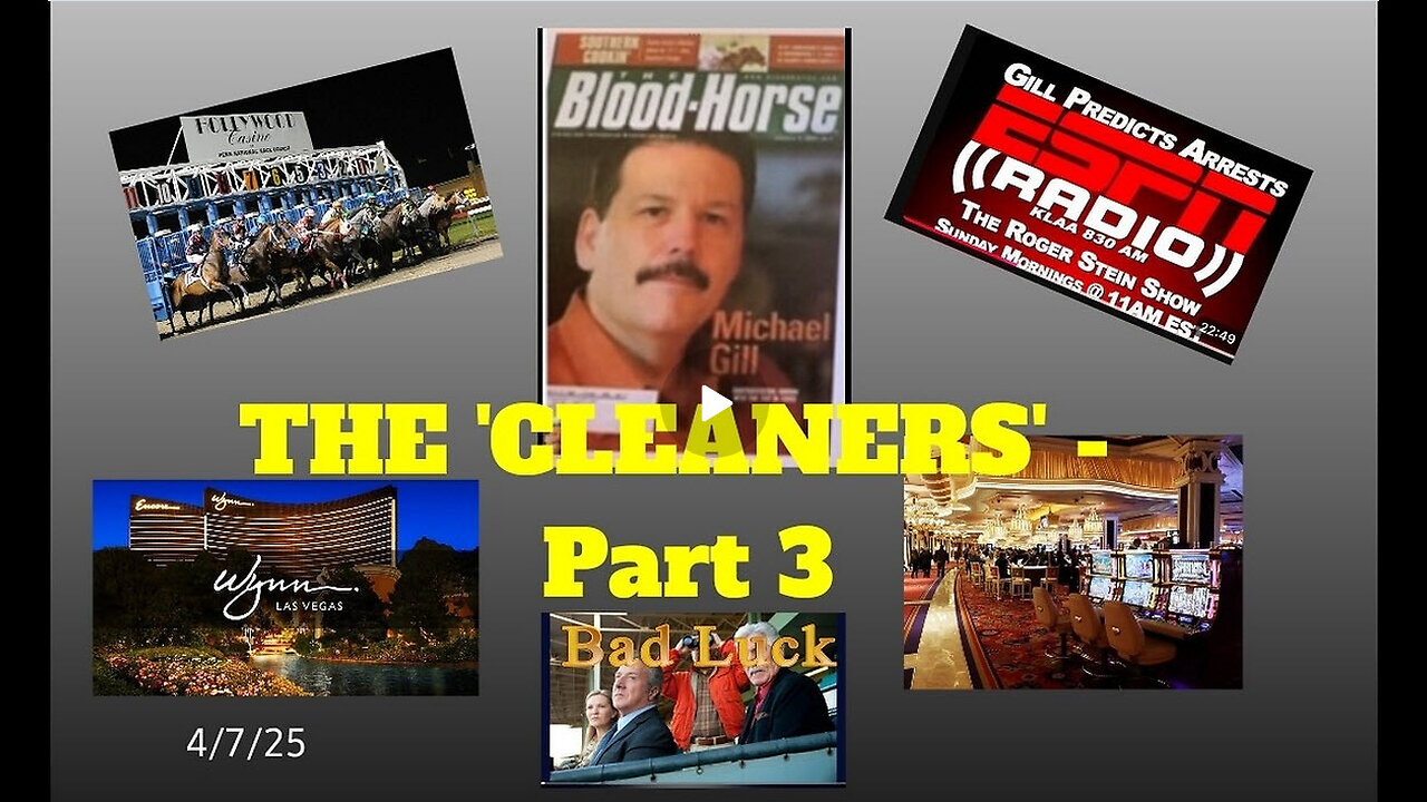 MIKE GILL - THE 'CLEANERS' - PART 3 - 4/7/25