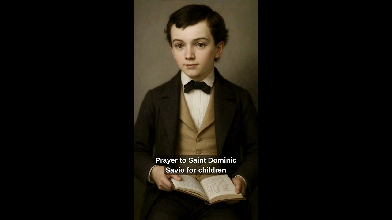 Prayer to St. Dominic Savio for children and young people