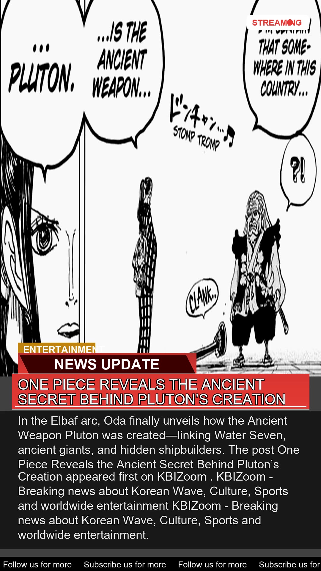 One Piece Reveals the Ancient Secret Behind Pluton