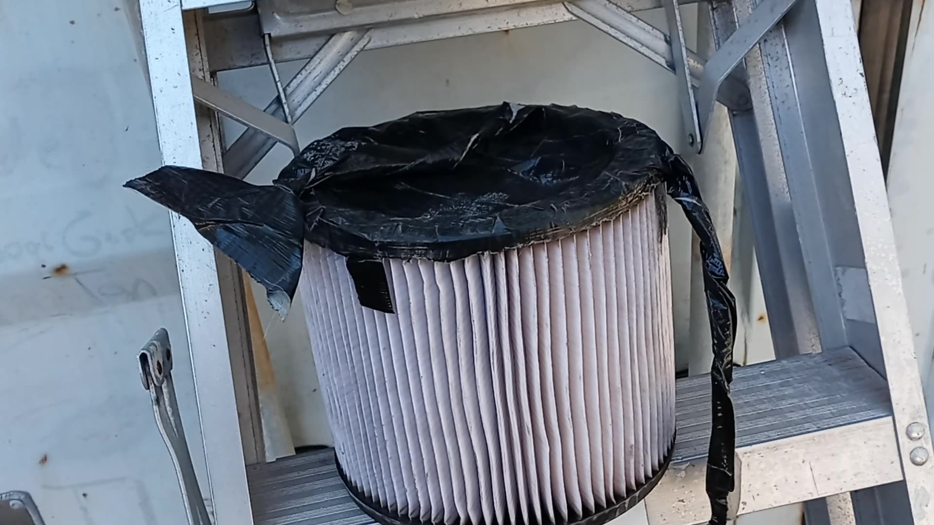 I put a filter on a fan