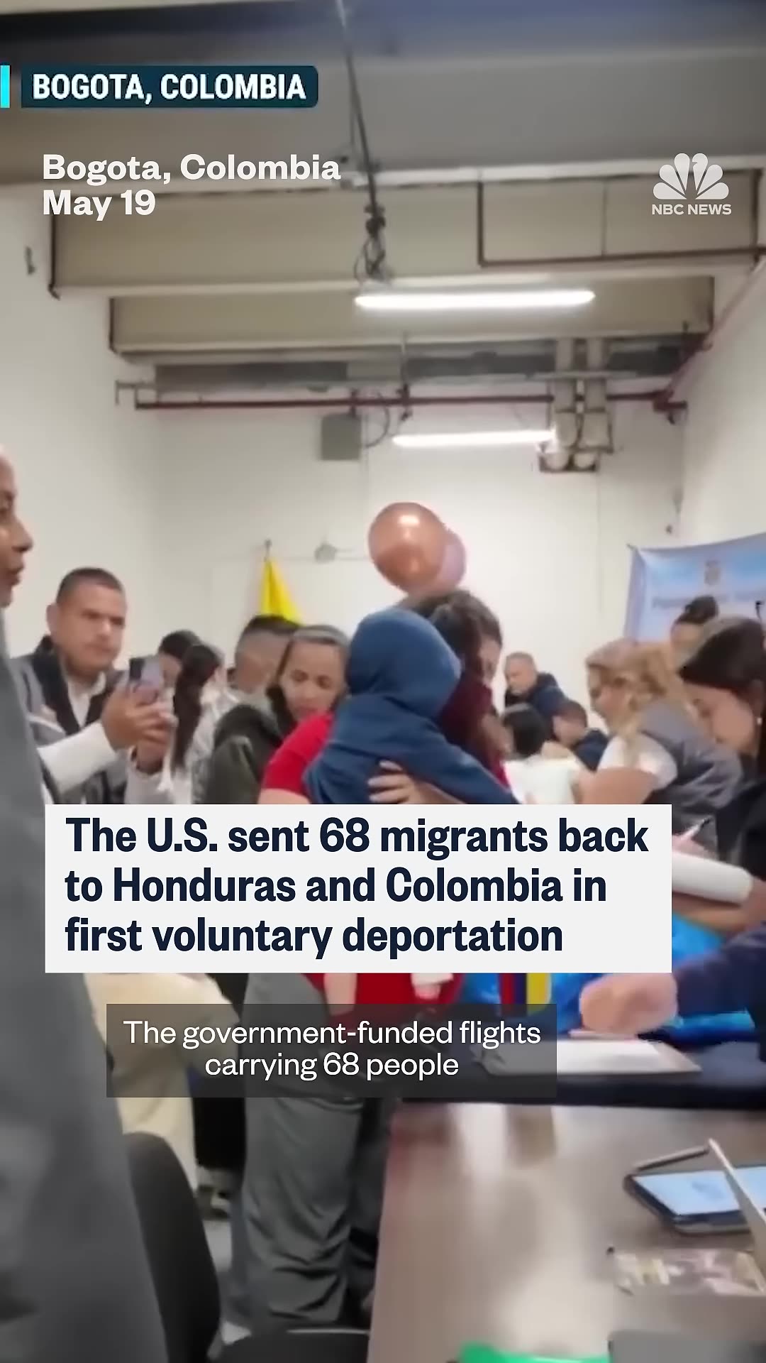 First voluntary deportation flights takes off from the U.S. with 68 ...