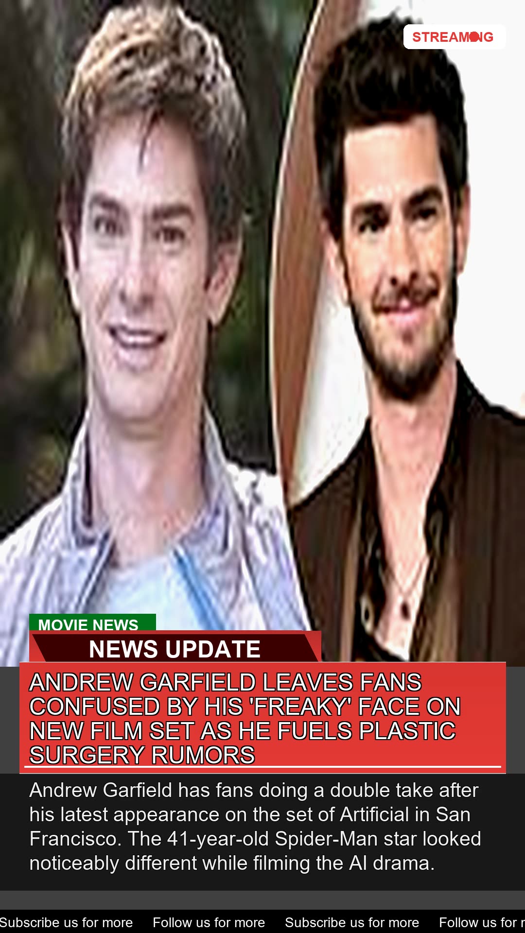 Andrew Garfield Leaves Fans Confused by His Freak
