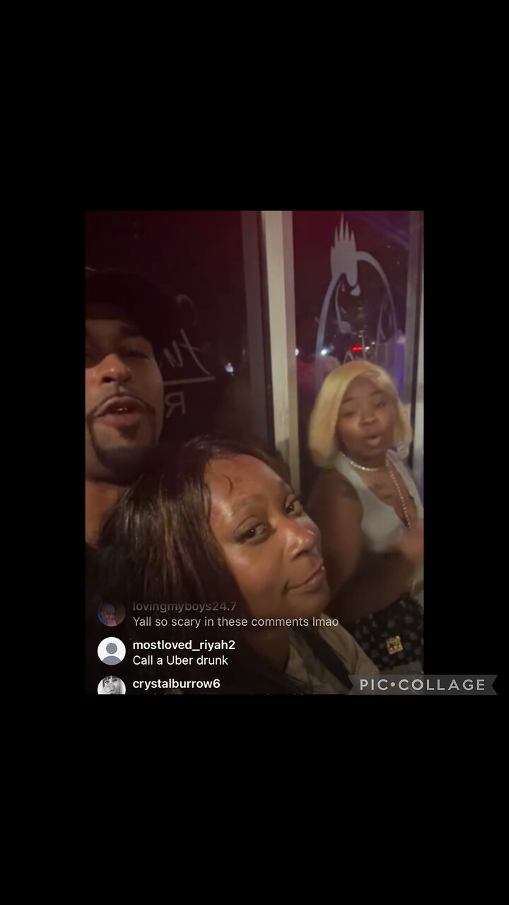 21 BAD BIH & DROSKI NIGHT OUT ENDS IN FIGHTS & GUNS PULLED! IG LIVE