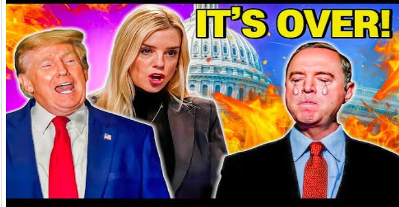 BOOM! Trump & Pam Bondi DROP DREADED Bombshell on Adam Schiff — He’s ...