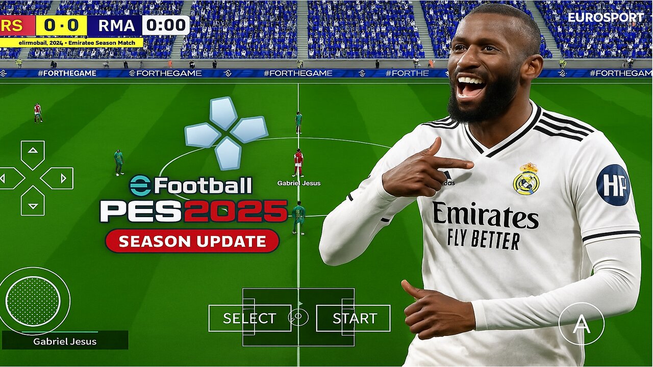 eFootball PES 2025 PPSSPP FULL TRANSFER ENGLISH VERSION