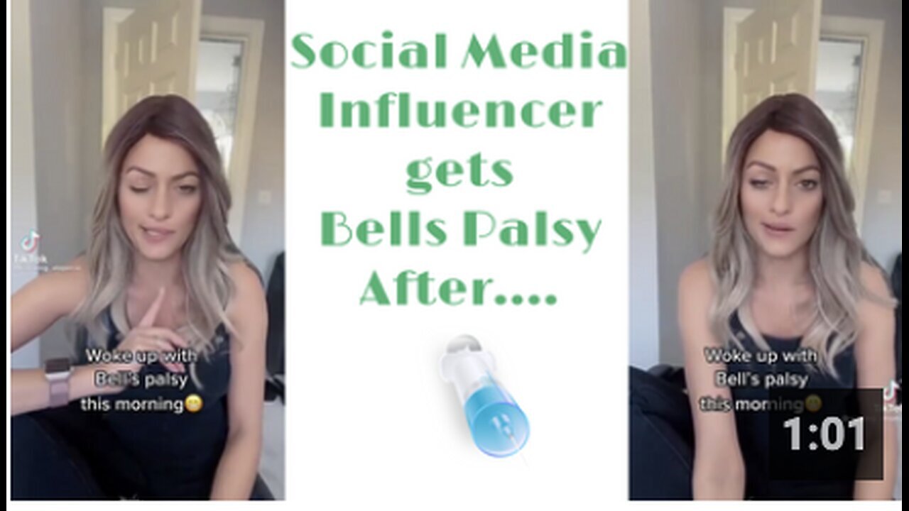 "Bells Palsy Strikes Social Media Influencer Post-Vaccination"