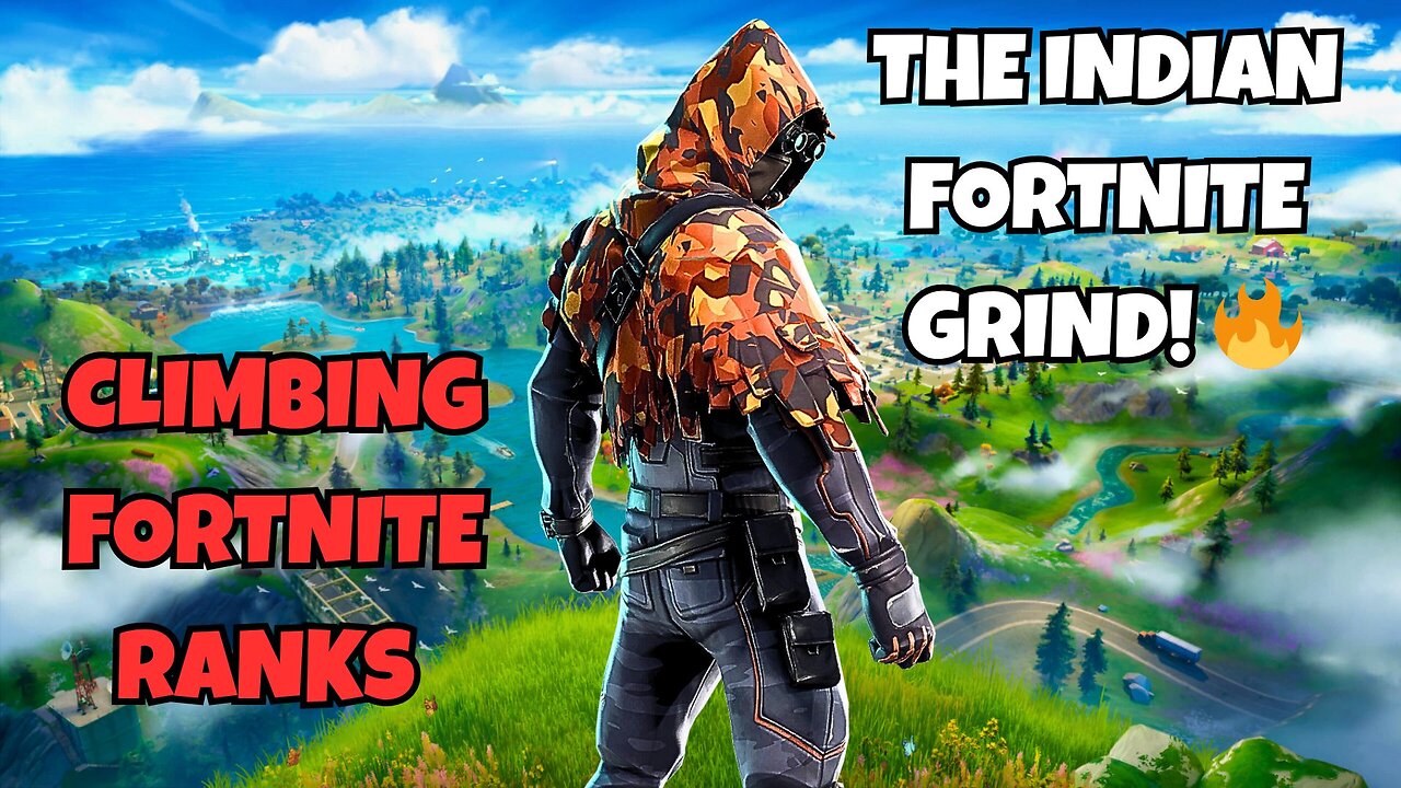 Climbing Fortnite Ranks – The Indian fortnite grind! 📈🔥
