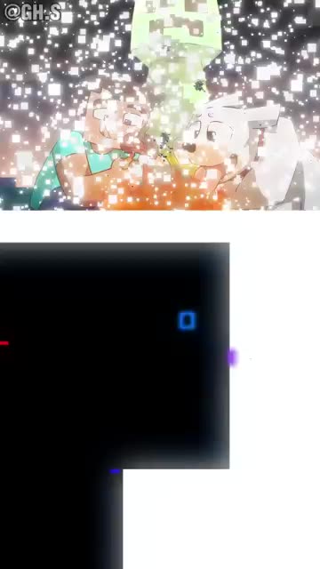 I LOVE R.E.P.O (MINECRAFT MOVIE ANIMATION) Blue Bouncing Square