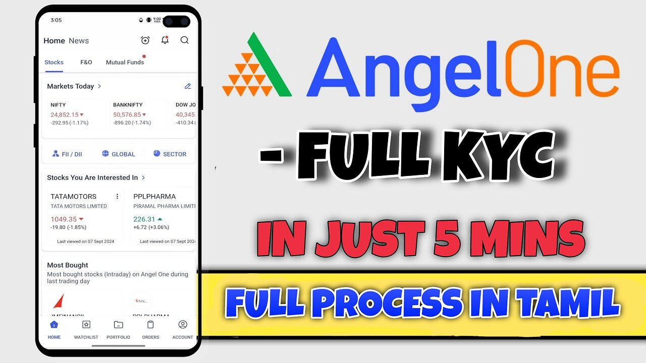Angleone app kyc complete process | Angleone app signup process