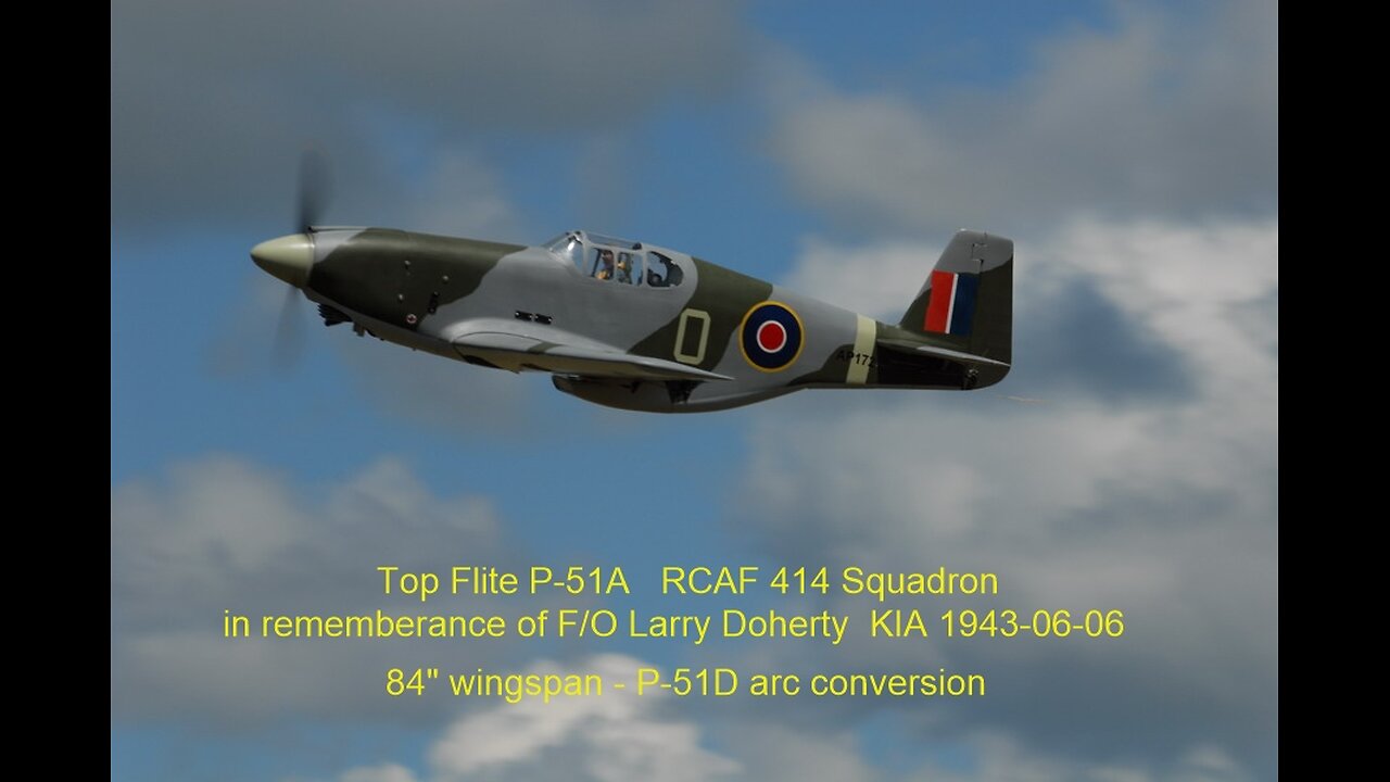 P-51A by Top Flite RC Models