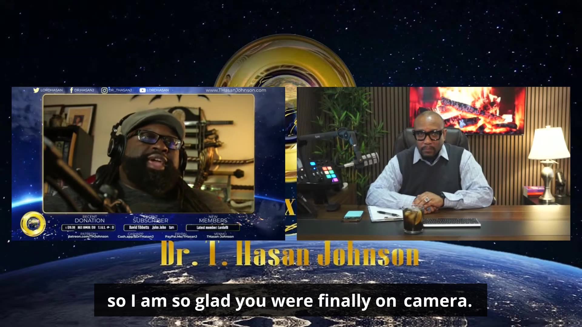 Introducing "Gentleman Jack" Combat Cane To Dr. T. Hasan Johnson!
