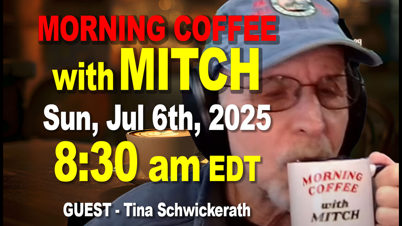 MORNING COFFEE with MITCH - Carnivore Talk - Sun, Jul 6th, 2025, 8:30am EDT