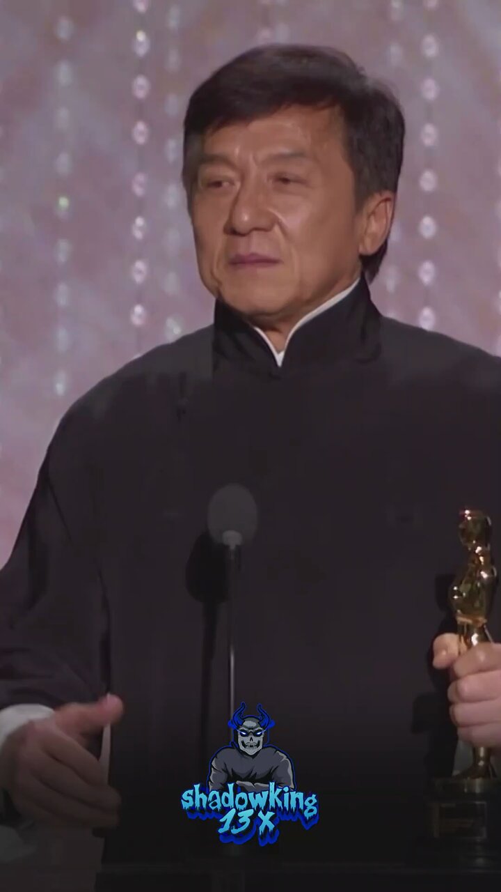 Jackie Chan gives a fantastic speech about realizing goals