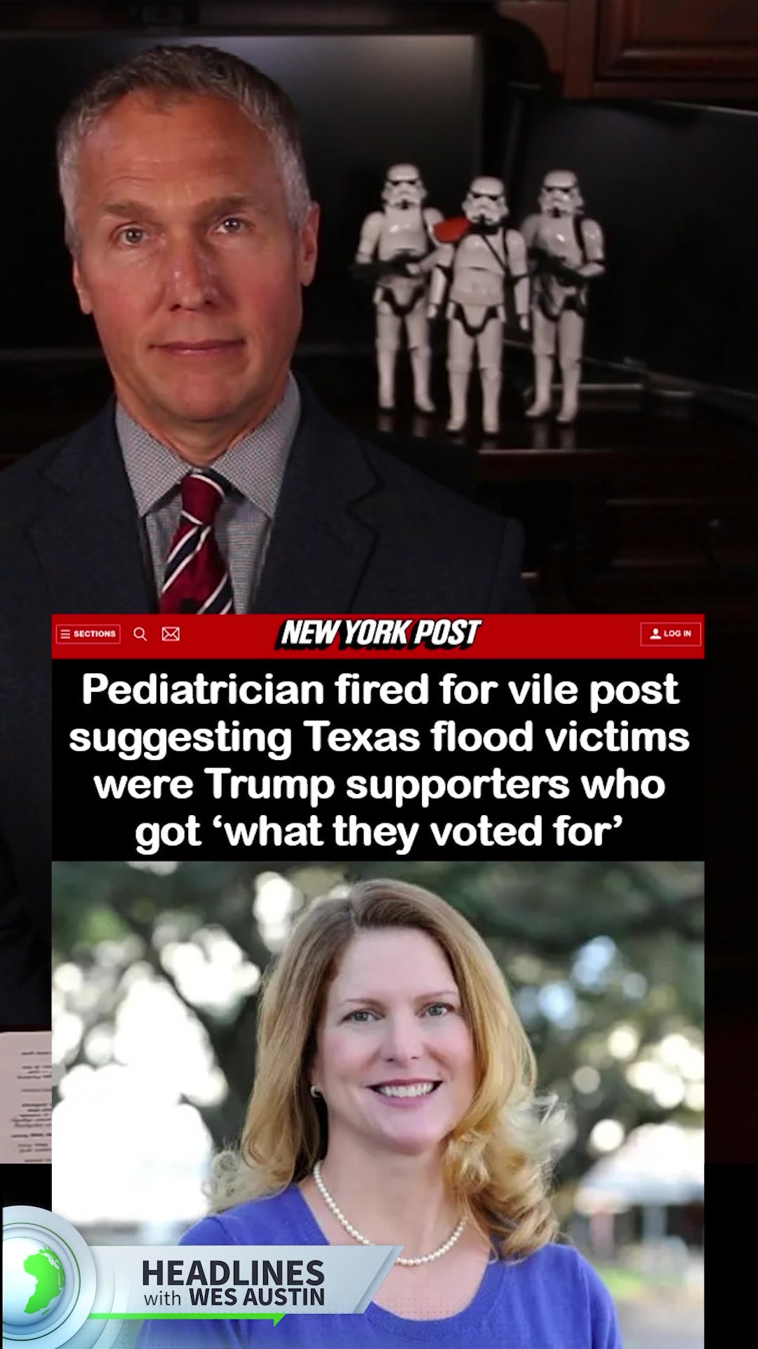Pediatrician Fired For Saying Texas Flood Victims Were Trump Supporters 4136