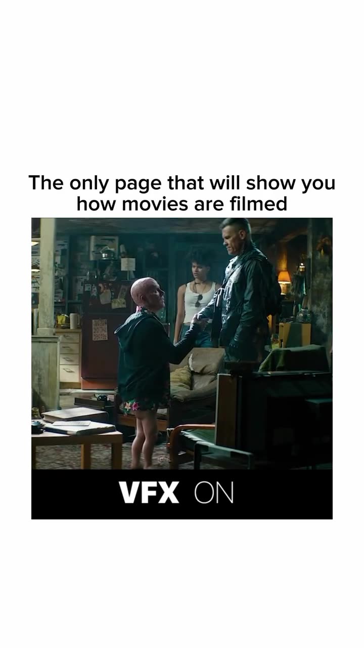 See how kid Deadpool was actually filmed 🎬🎥