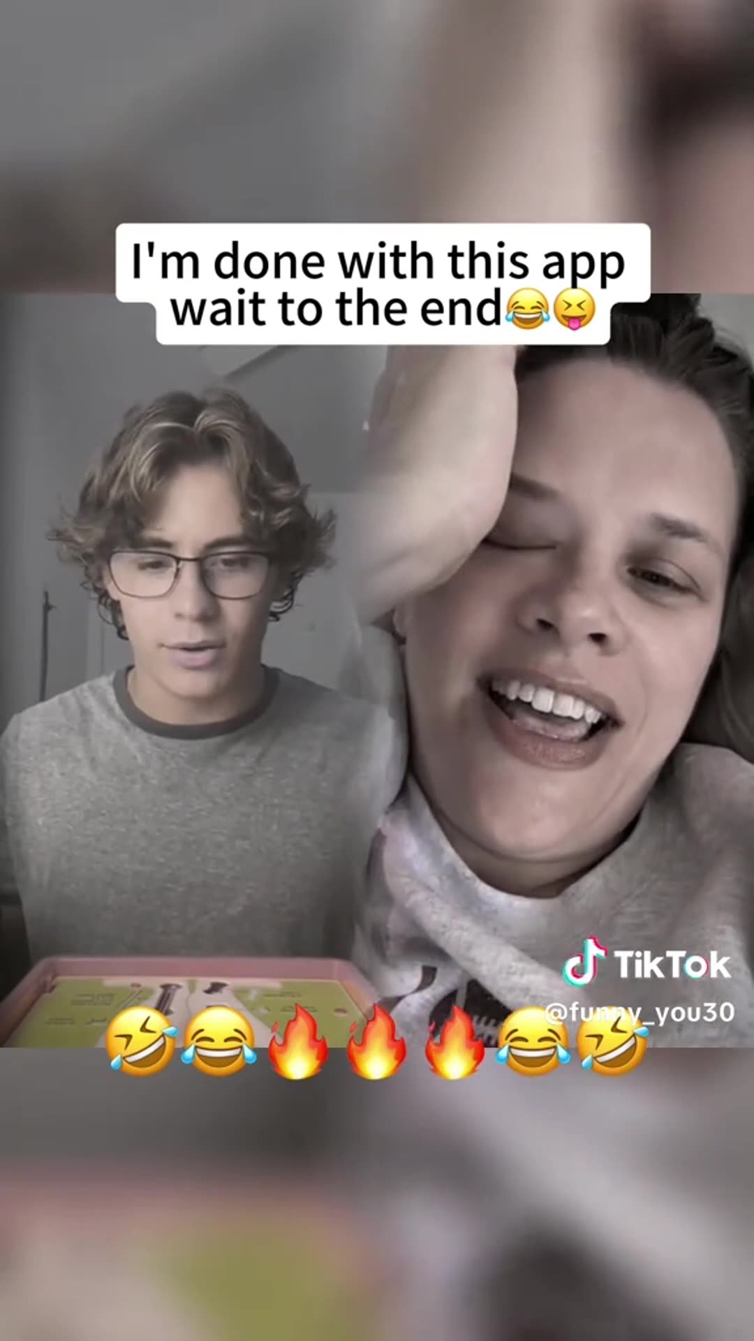 guy trying out an old game Operation and becomes stressed