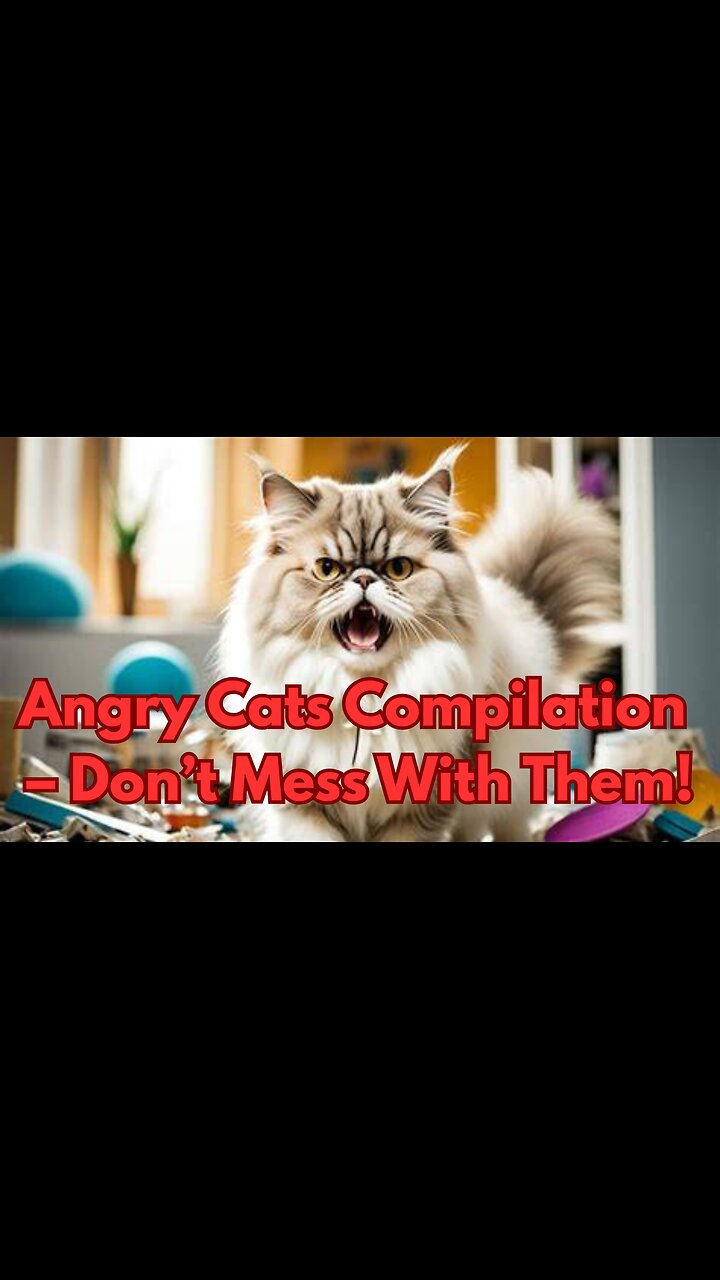 Angry Cats Compilation – Don’t Mess With Them!