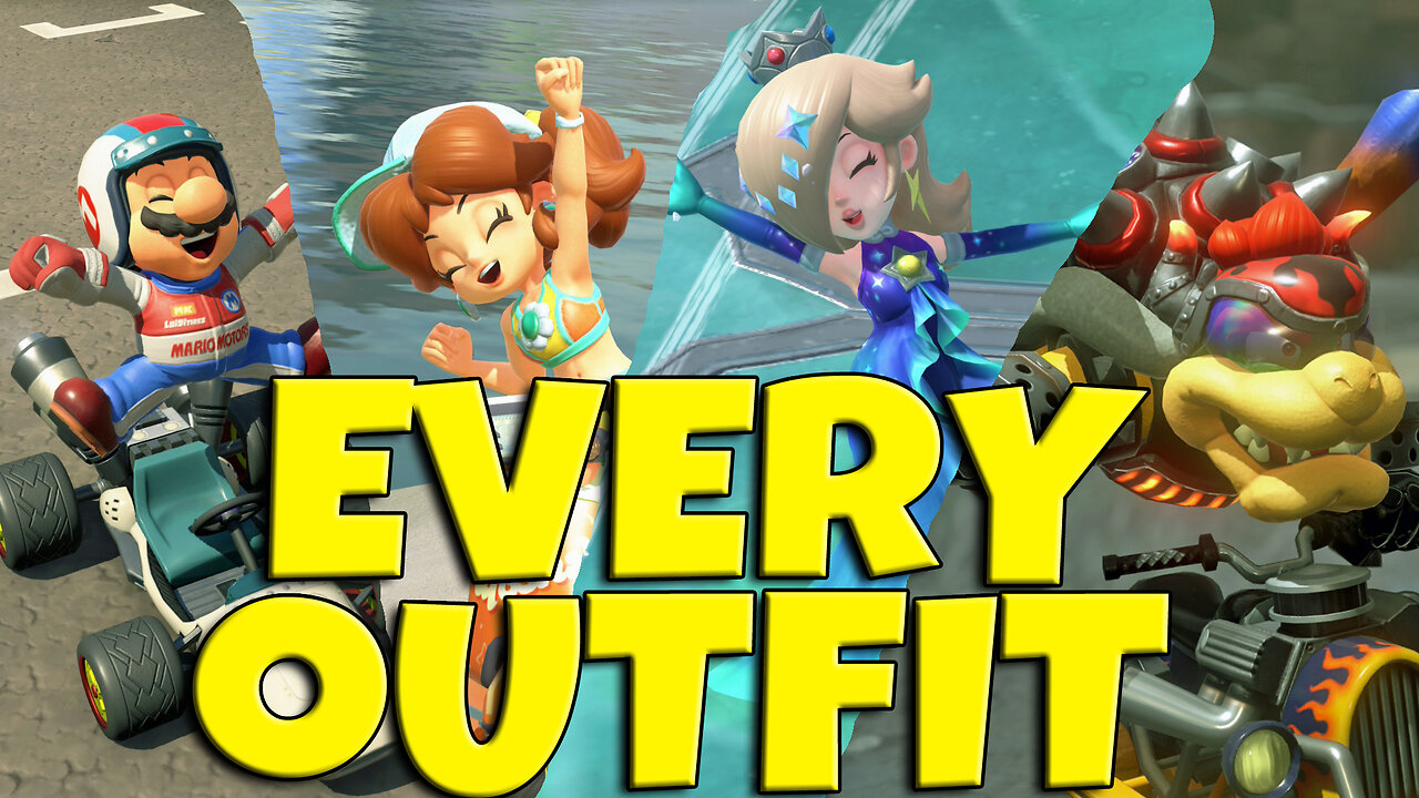 How to unlock every Outfit in Mario Kart World