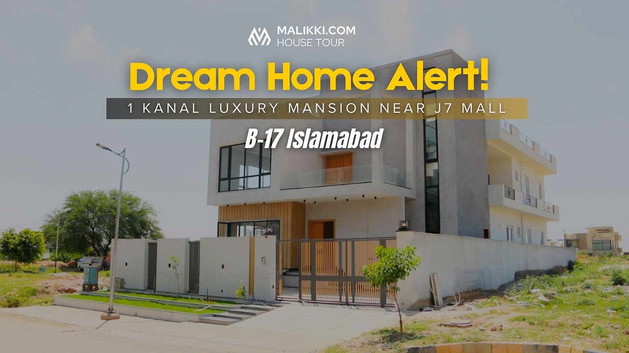 Touring a 10 Crore Luxury Designer House in B-17 Islamabad | 1 Kanal ...