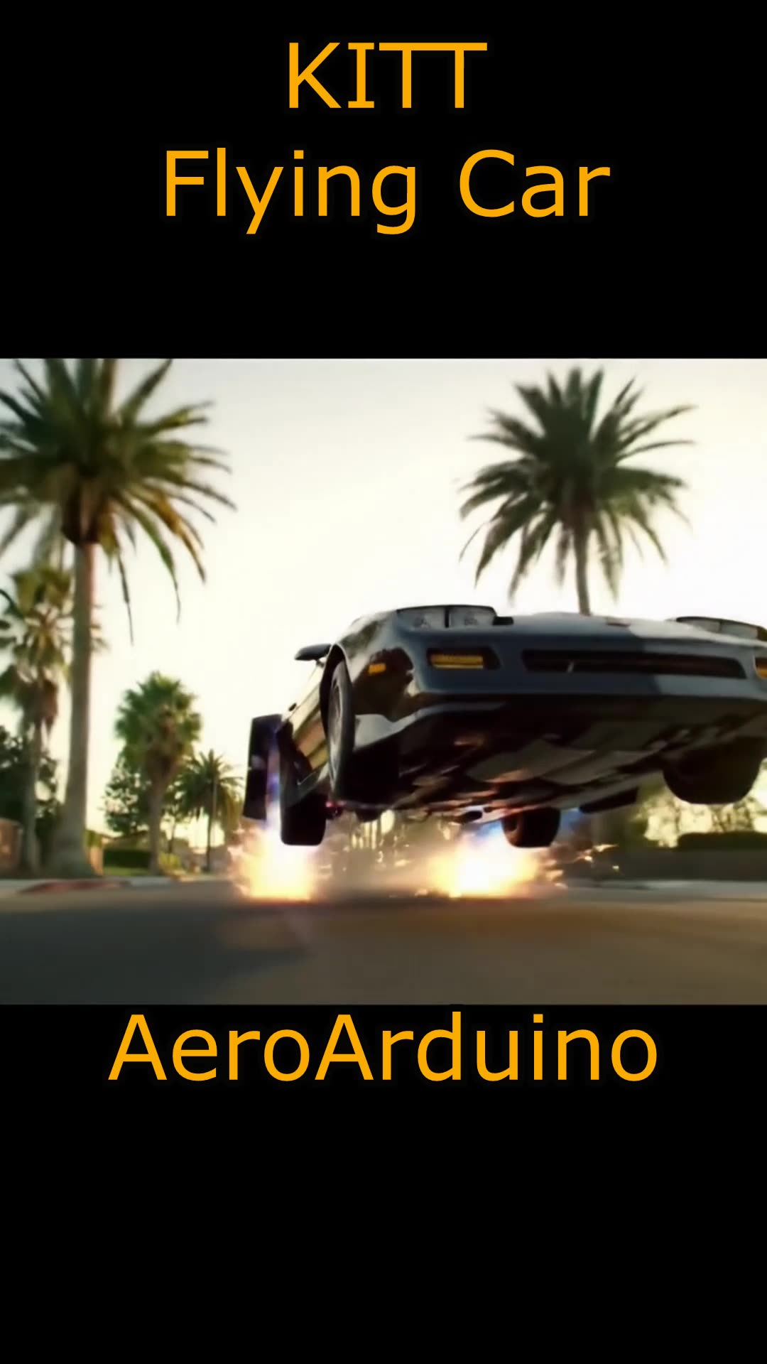 Amazing Knight Rider KITT #Flying Car #Aviation #AeroArduino