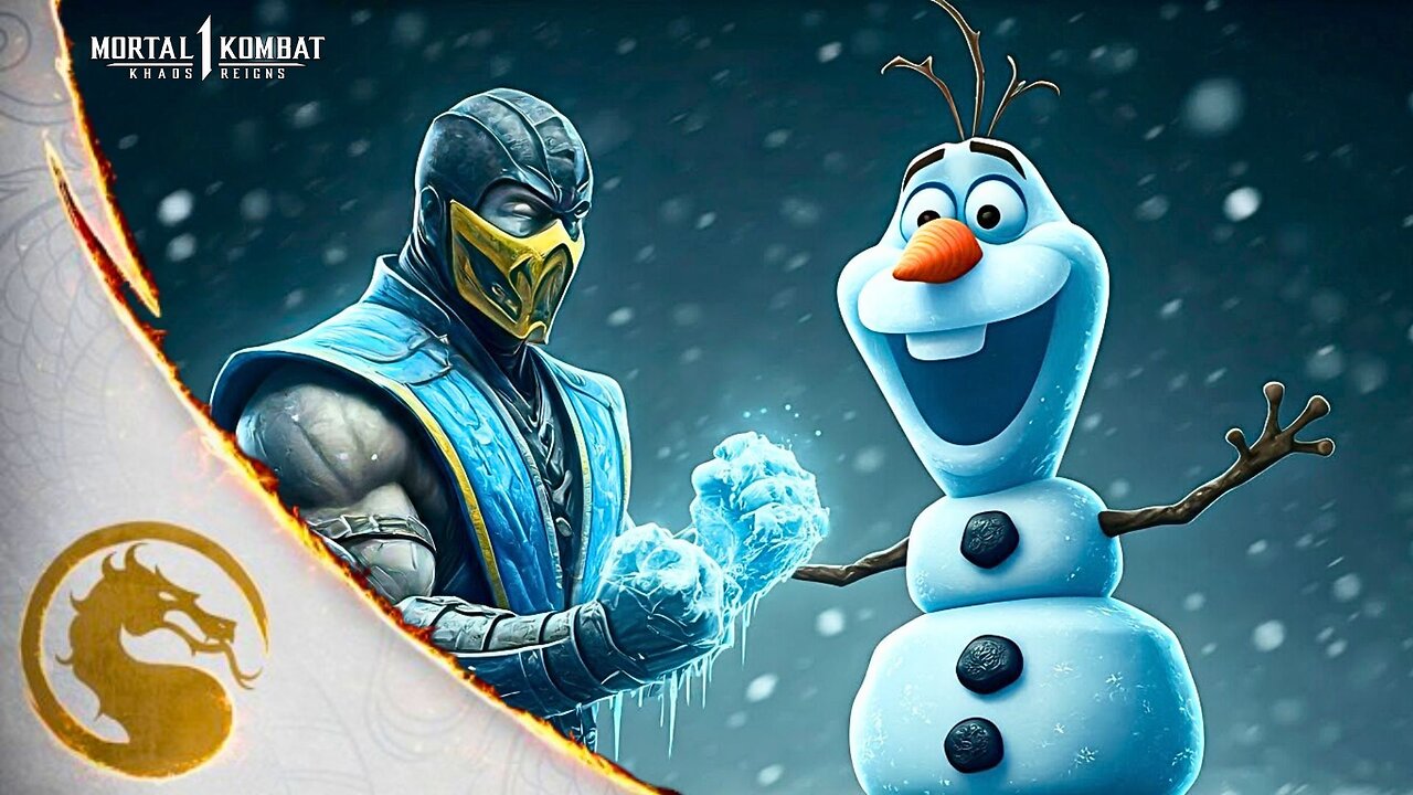 Olaf Enters Mortal Kombat 1 – Frozen Fatalities & Brutal Finishers ...