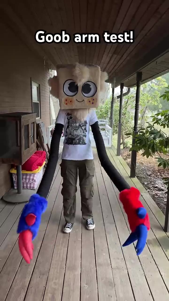 Goob fursuit arm test!