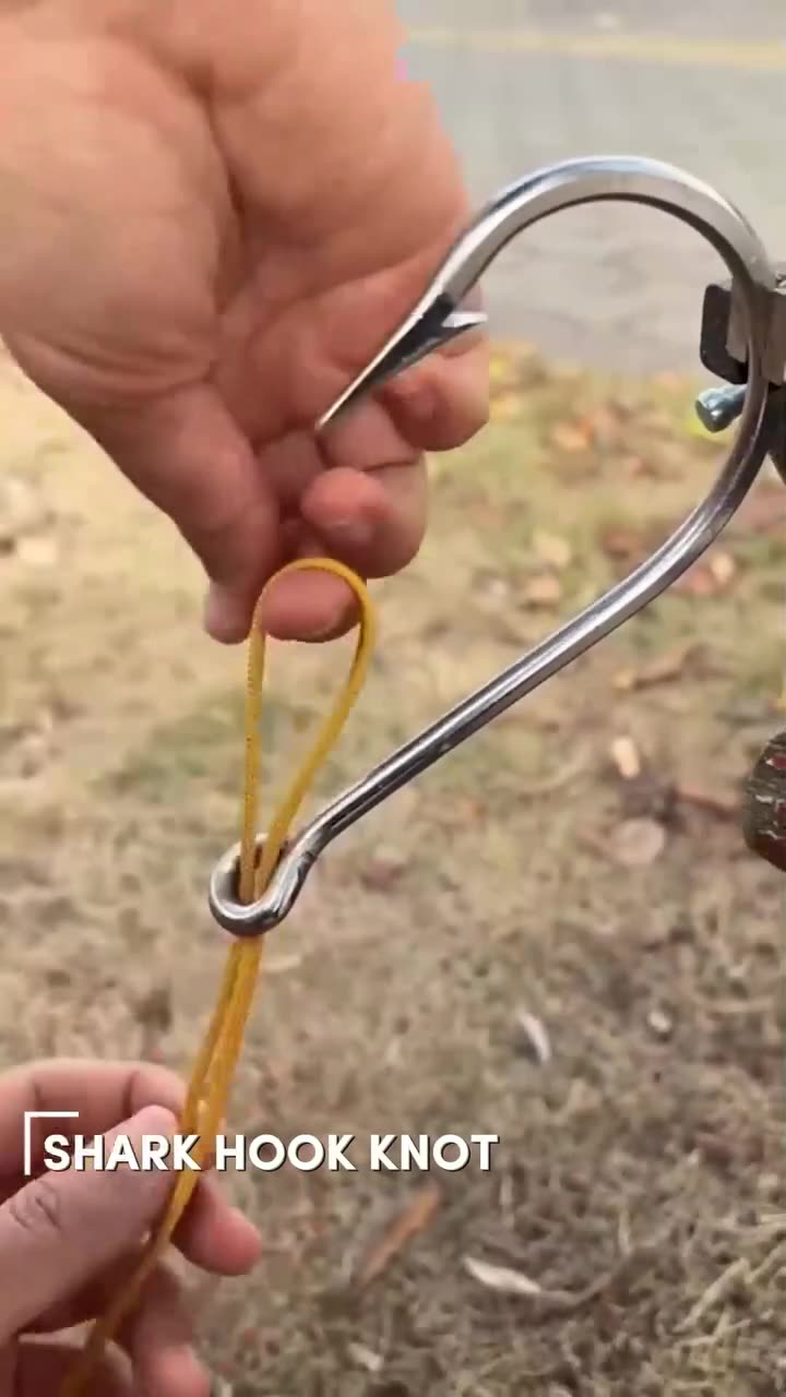 The perfect shark hook knot.hd