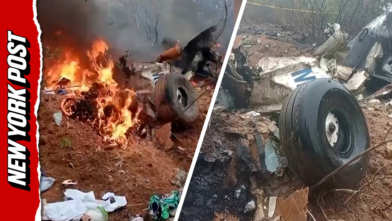 Tourist plane crashes, erupts in flames en route to Kenya's coast ...