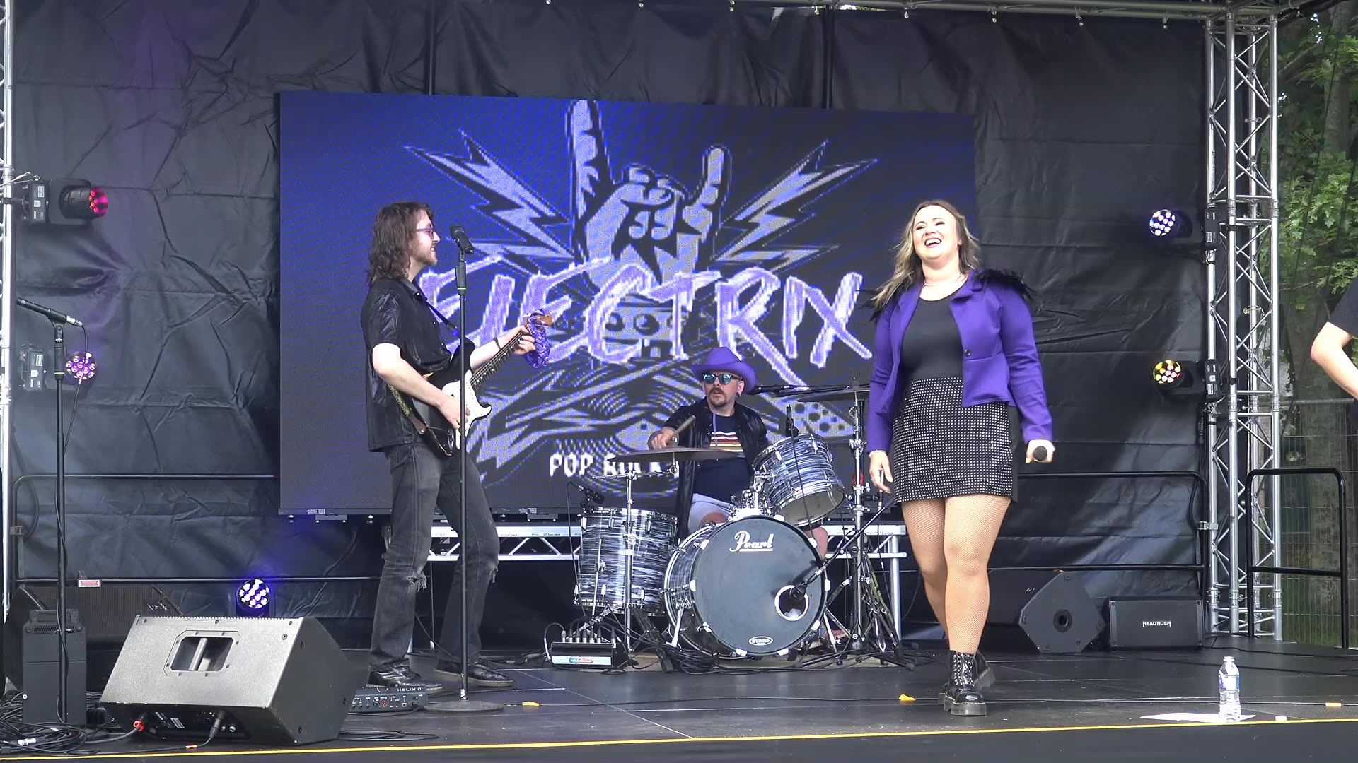 Torquay Torbay Devon England Gay LGBTQIA Pride 14th June 2025 Electrix Band pt 4.