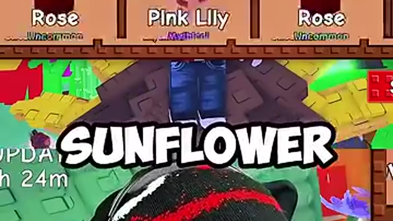 Trending Kreekcraft Gets Rainbow Sunflower In Grow A Garden