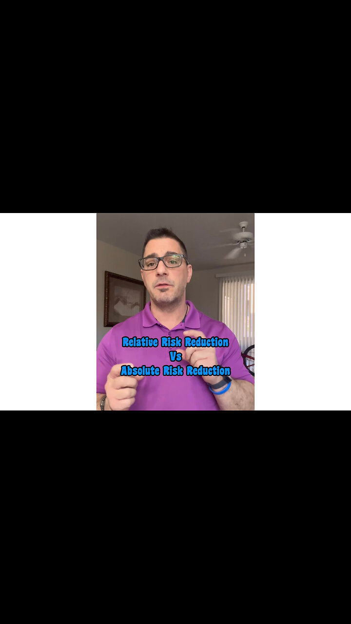 Absolute Risk Reduction Vs Relative Risk Reduction