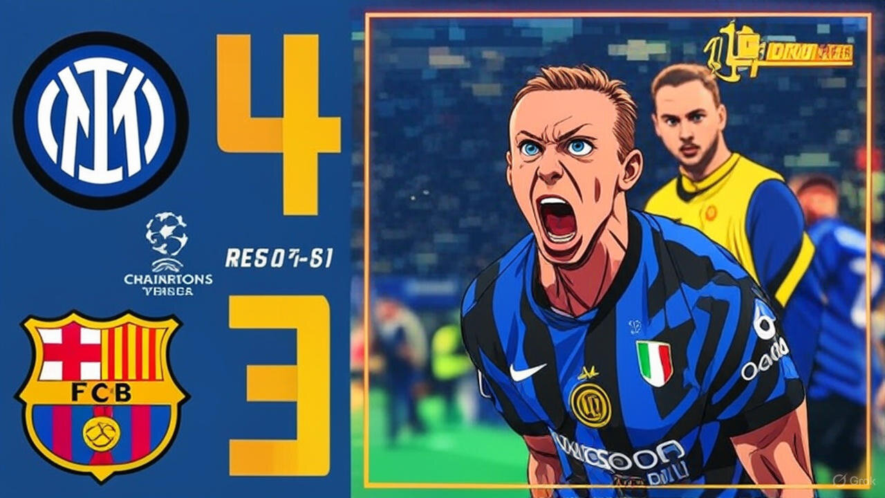 Barcelona vs. Inter Milan: UEFA Champions League Semi-Final Match ...