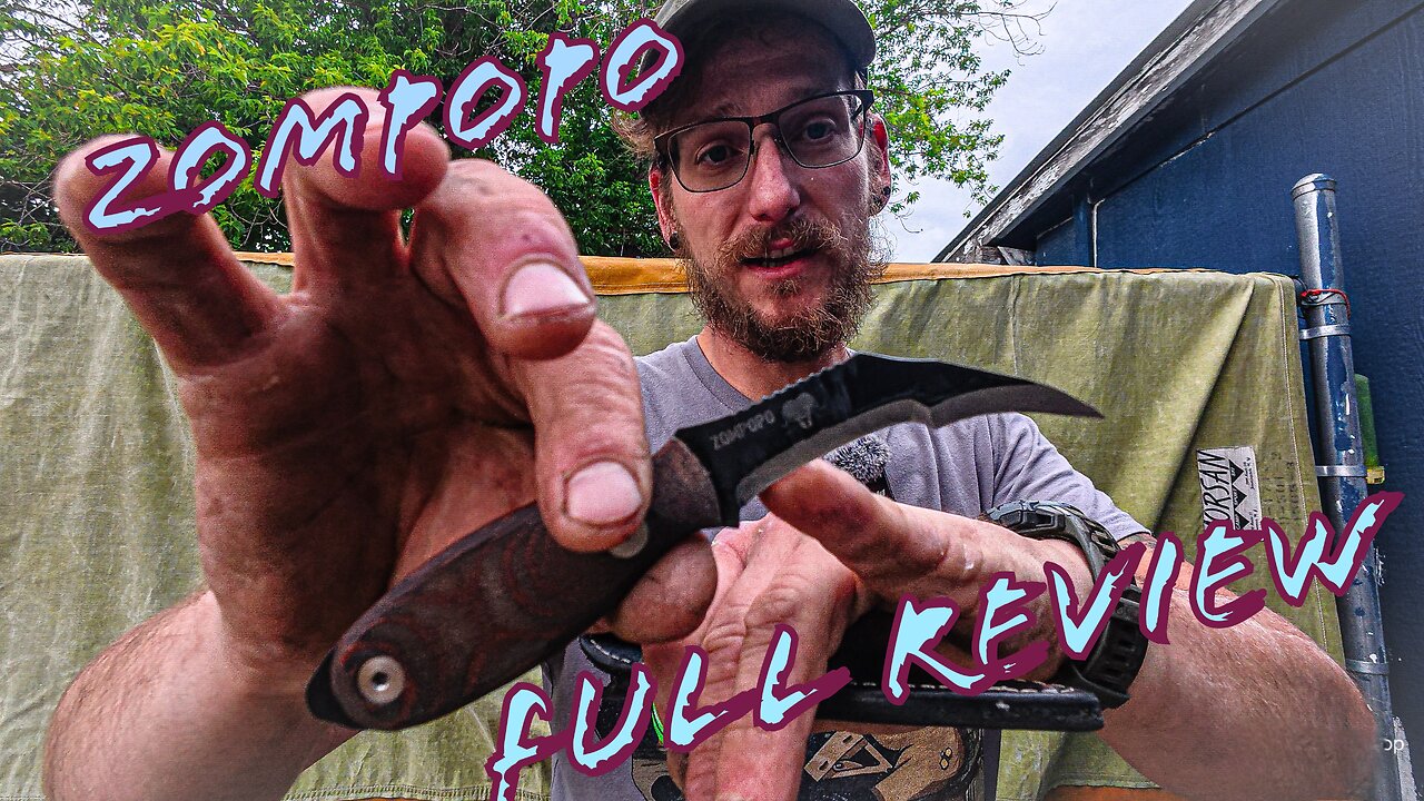 One of the Craziest Fixed Blade Knife Designs!! Zompopo Full Review