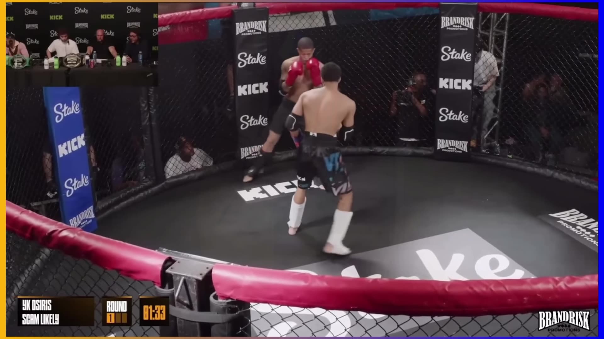 Yk Osiris X Scam Likely | Full Fight | Adin Ross Connference Beef ...