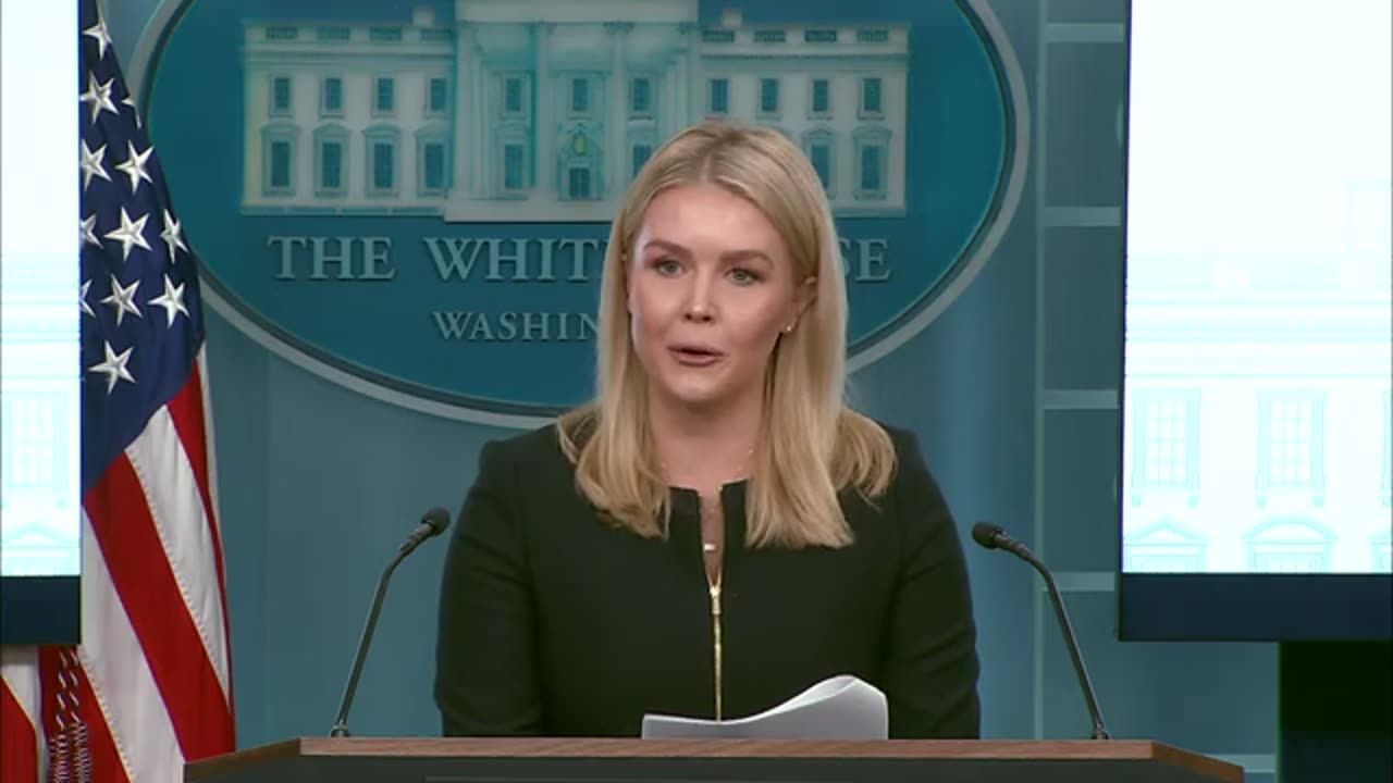 Press Secretary Karoline Leavitt Briefs Members Of The Media Mar 5 2025