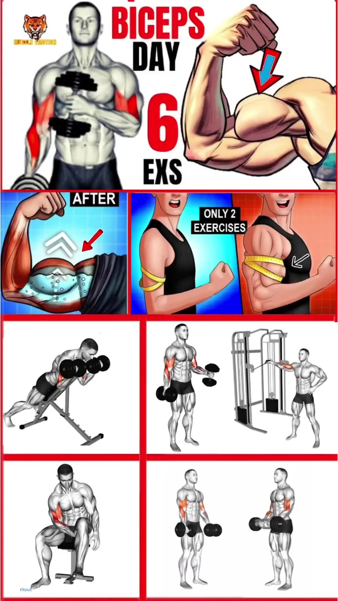 7 Effective Biceps Exercises At Gym - Biceps Workout