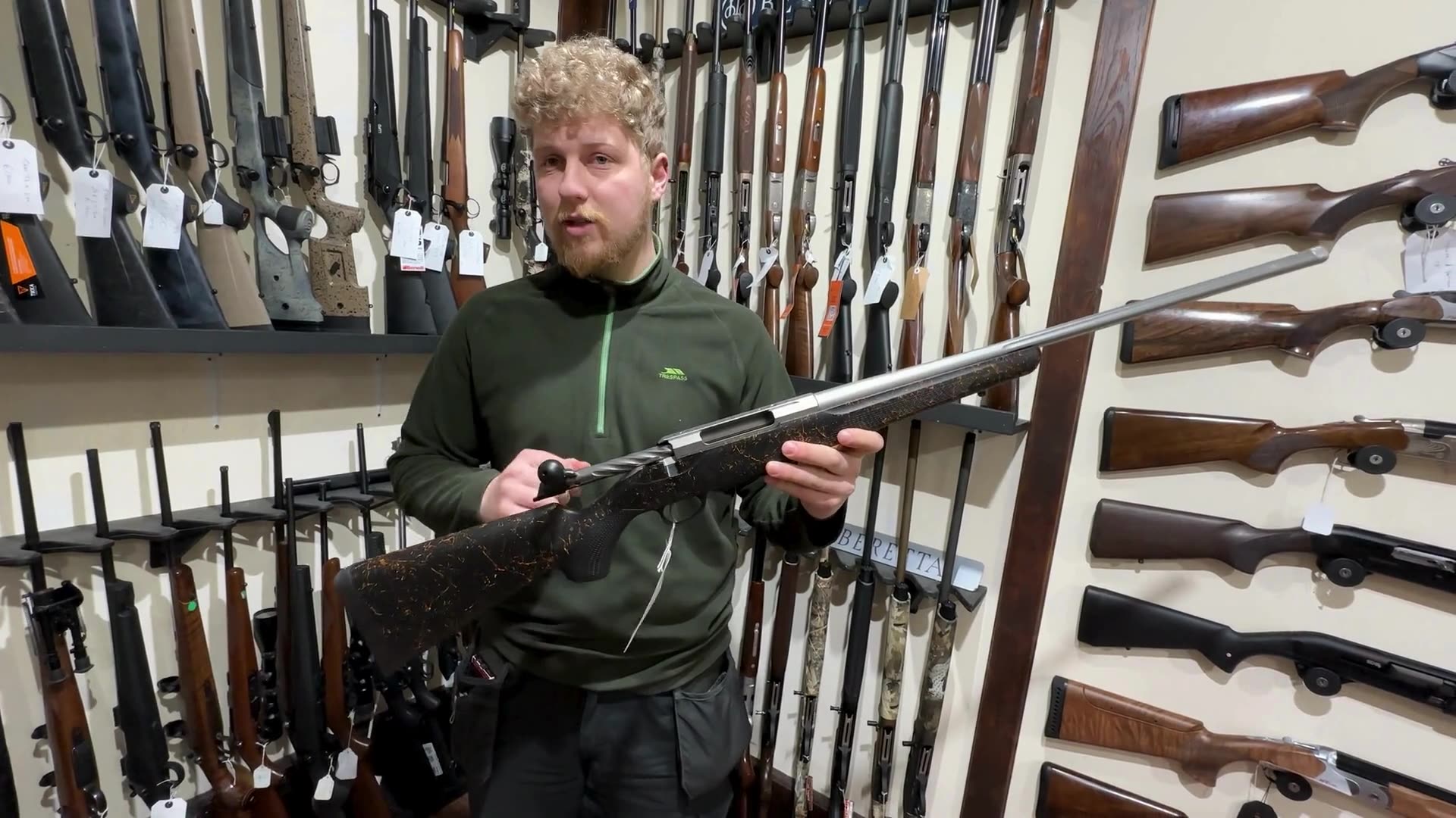 The Tikka T3X Roughtech Ember Rifle