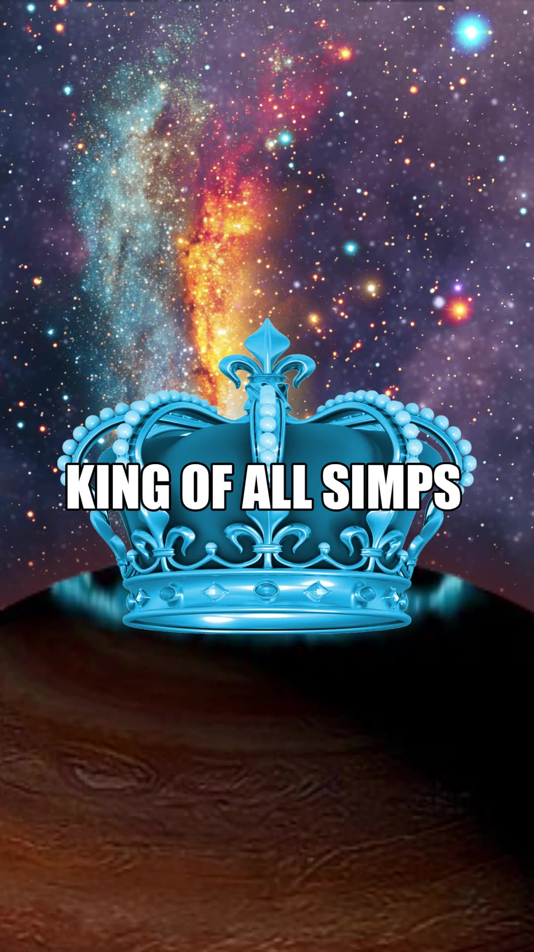 The Biggest SIMP in the Galaxy! 🤓🥀💃