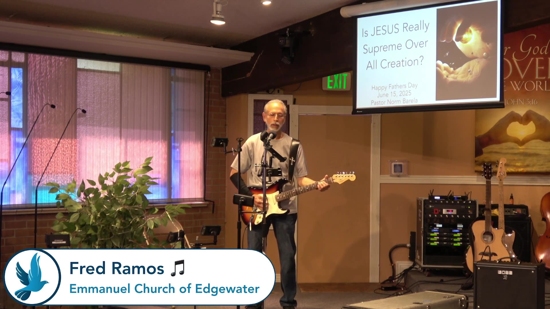 Jesus Is At The Wheel - by Fred Ramos