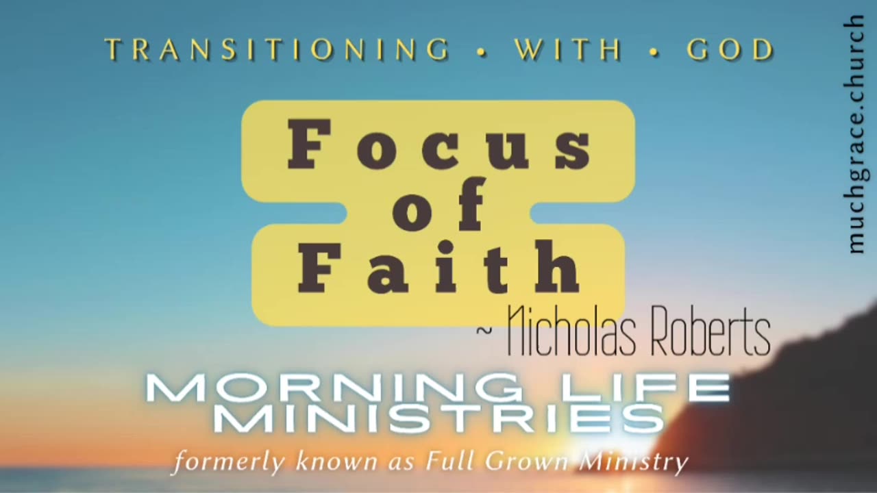 Focus of Faith | Nicholas Roberts