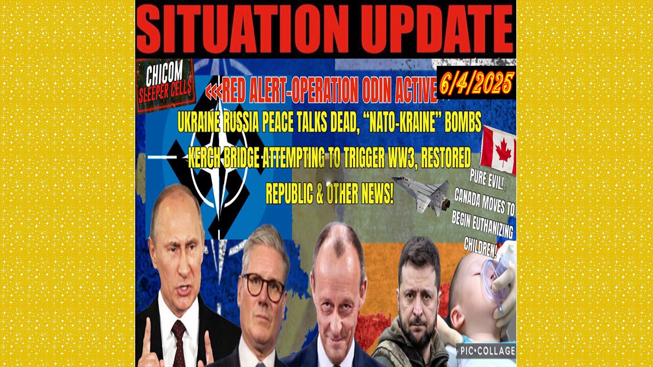 SITUATION UPDATE 6/4/25 - Operation Odin Active Ukraine Russia Peace ...