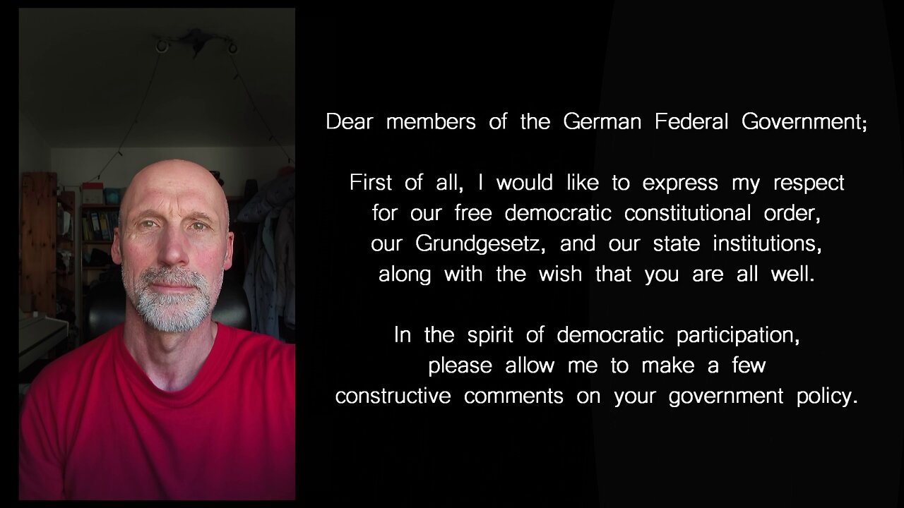 Email to the German Federal Government | April 28, 2025