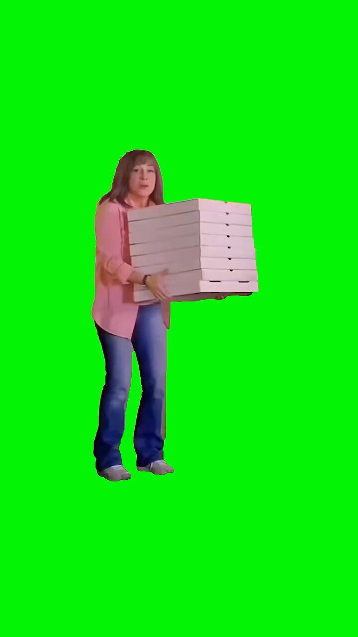 We Just Got 8 Free Pizzas | Green Screen