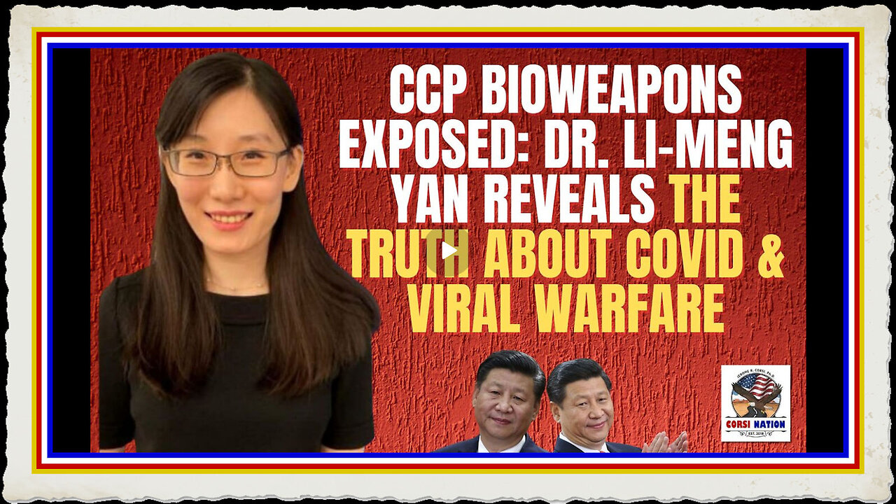 CCP Bioweapons Exposed Dr. Li-Meng Yan Reveals the Truth ...