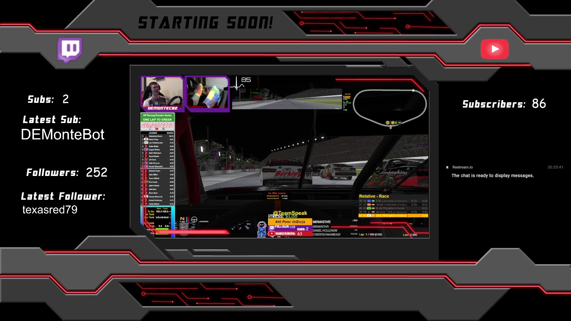 OP Racing Premier Series - Start of new season. Trucks @Daytona