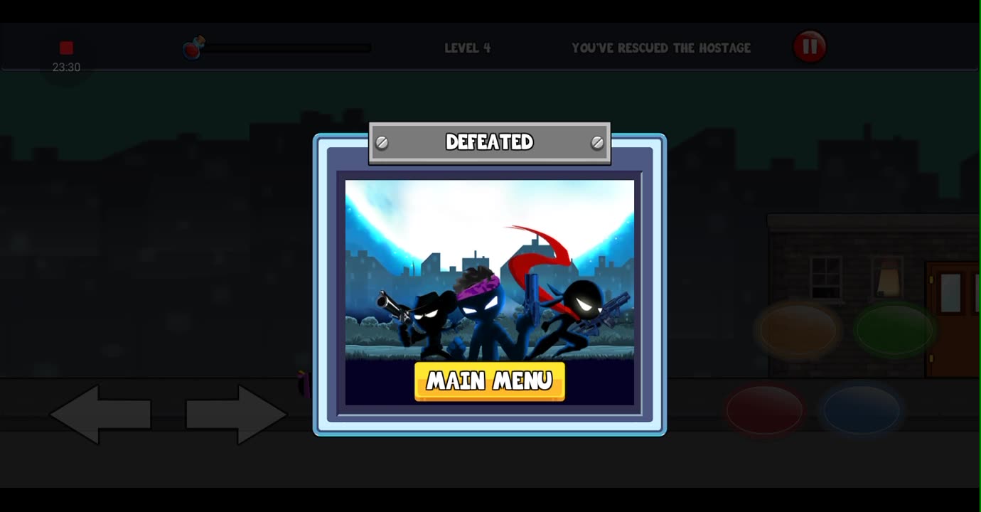 Anger of Stickman: Stick Fight - gameplay Unity Action Beat em up Platform