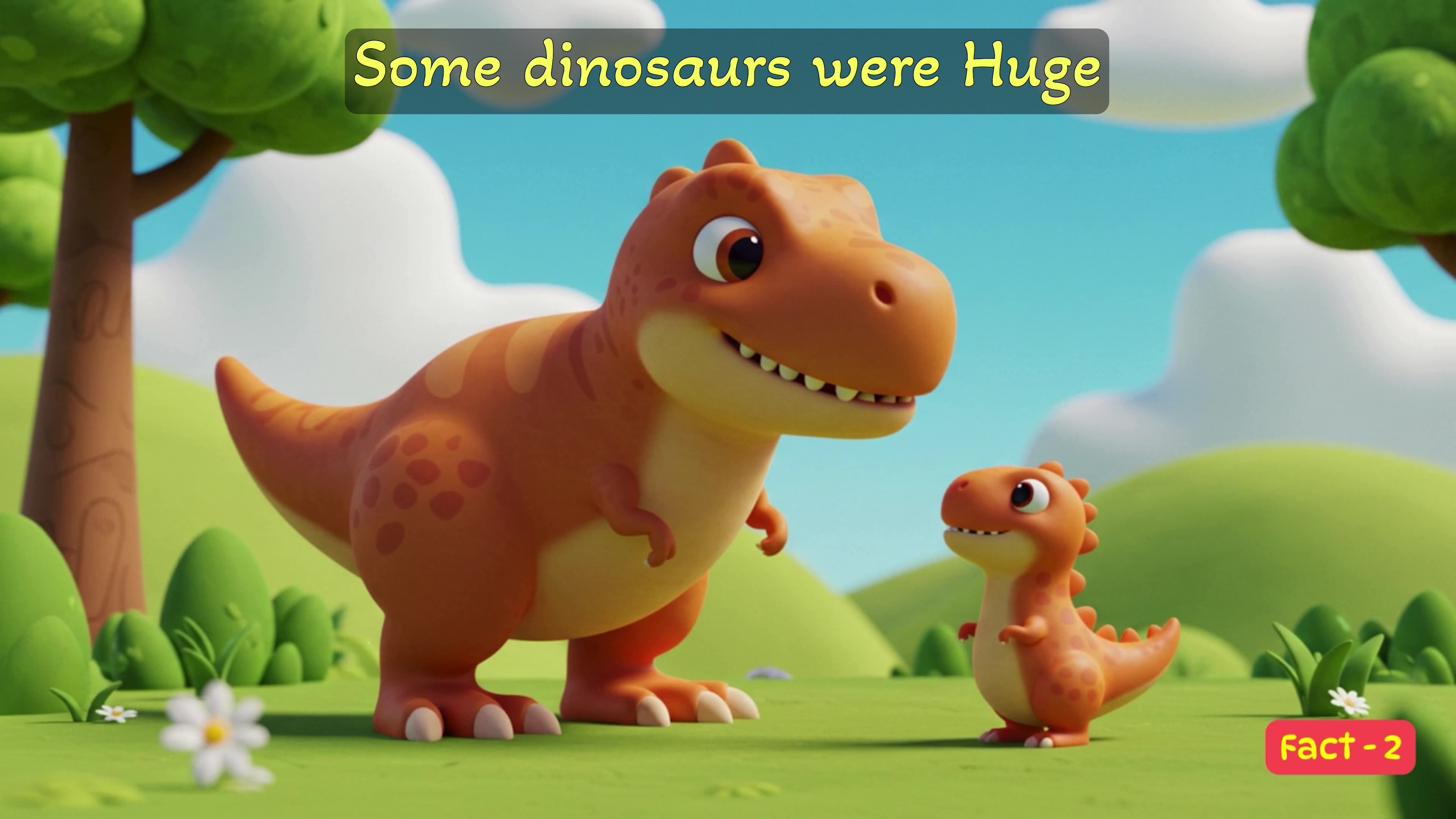 Top 5 Dinosaur Facts for Kids | Fun Prehistoric Learning with Kiddu Tales